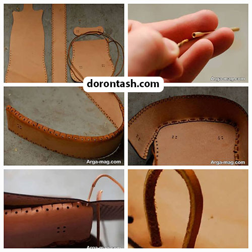 Leather embroidery training by hand completely free + video